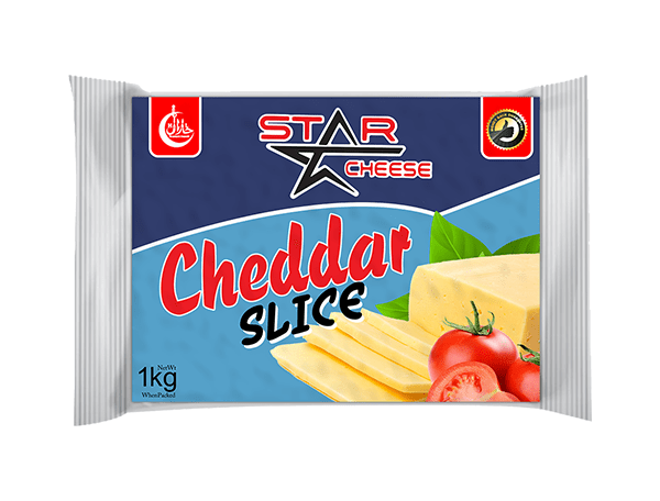 Cheddar Slice 1kg | Star Cheese
